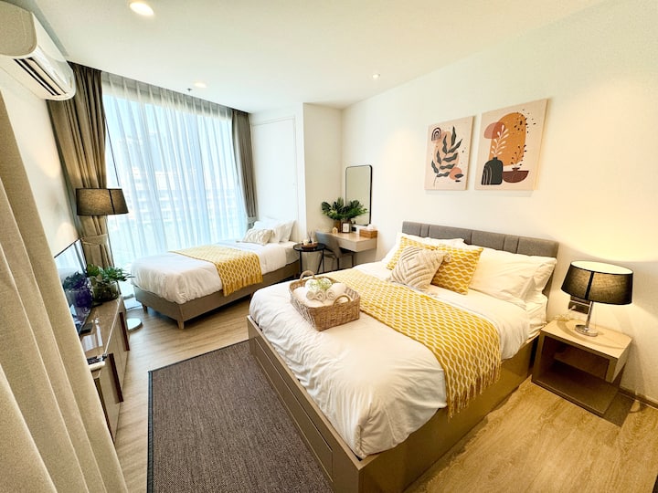 Edge Cozy Family Room_5 Min2 Beach |Sky Pool #E7 - Thailand