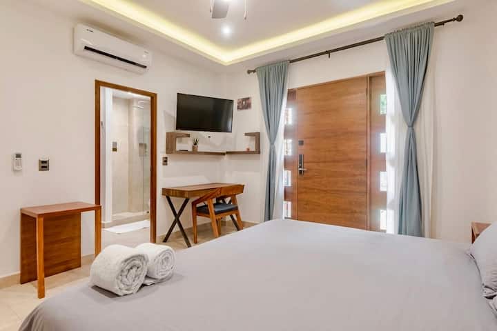 Akbal Studio Con Piscina, Gym Y Rooftop Garden - Cancún