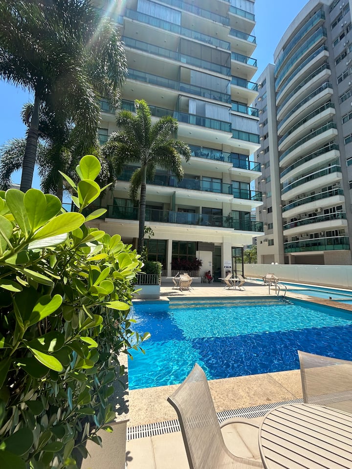 Apartamento Luxo Barra 1(desconto Aluguel Mensal) - Rio de Janeiro
