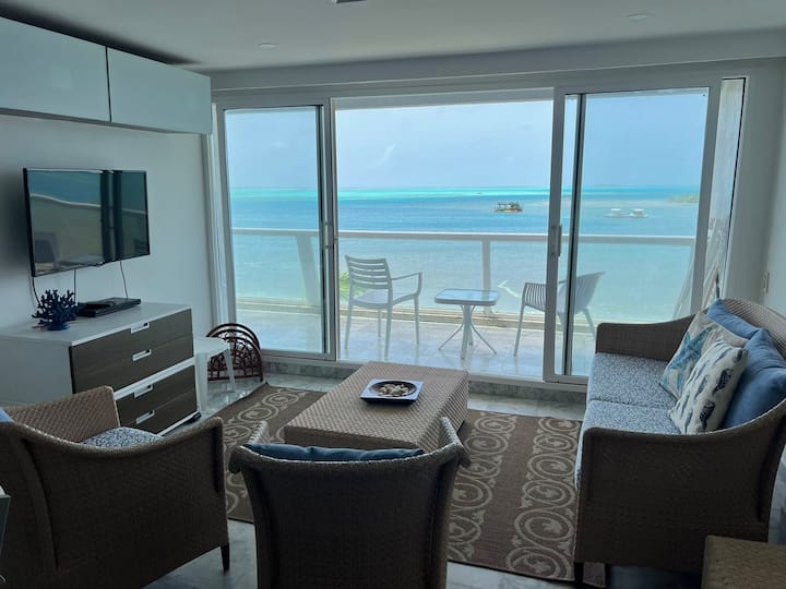 Exclusiveapt Con Playa Privada Y Balcón - San Andrés