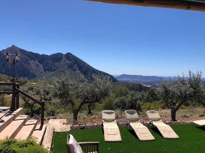 Casa De Madera Con Vistas Espectaculares - La Nucia