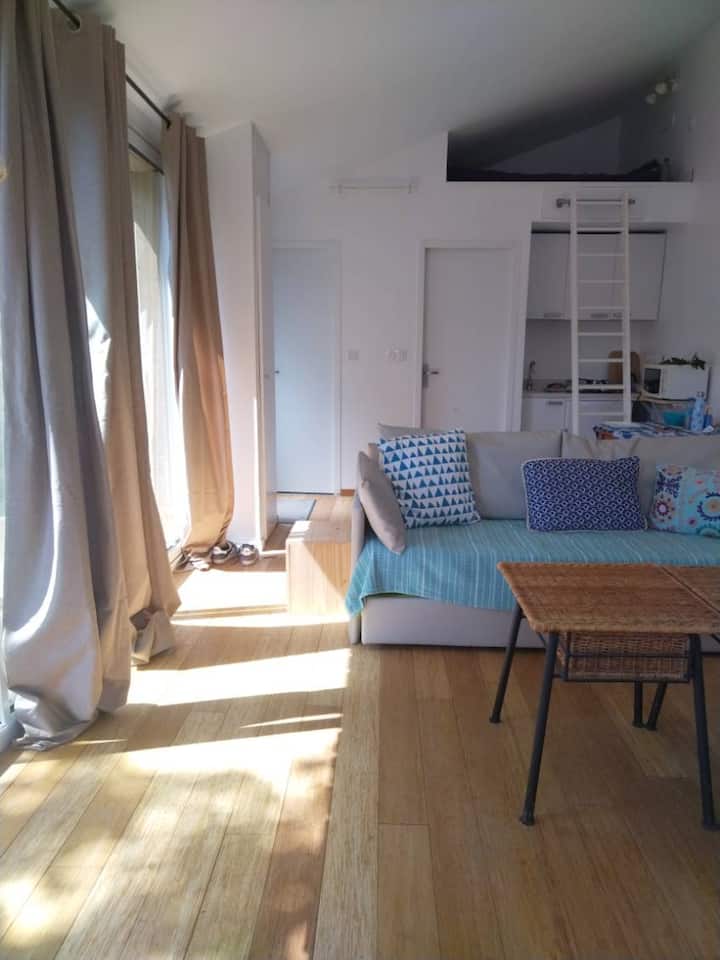 Maisonnette Neuve En Bois Avec Terrasse - Plage de Locmaria