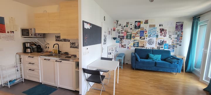 Studio Terrasse Et Bureau Proche Paris - Paris
