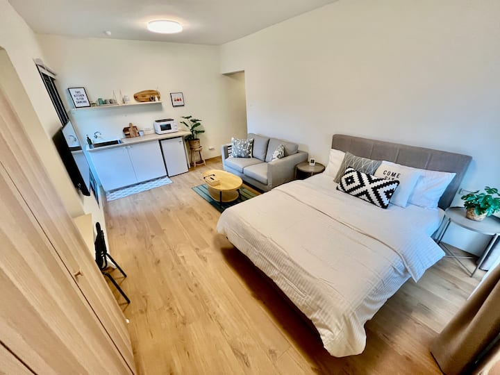 Fengjia - Newly Renovated Studio With Kitchen - 선강 구