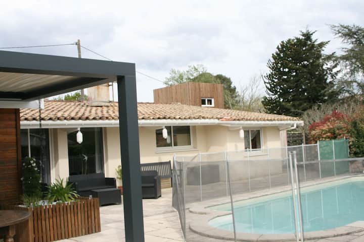 Maison Avec Piscine 10 Pers - Carcans