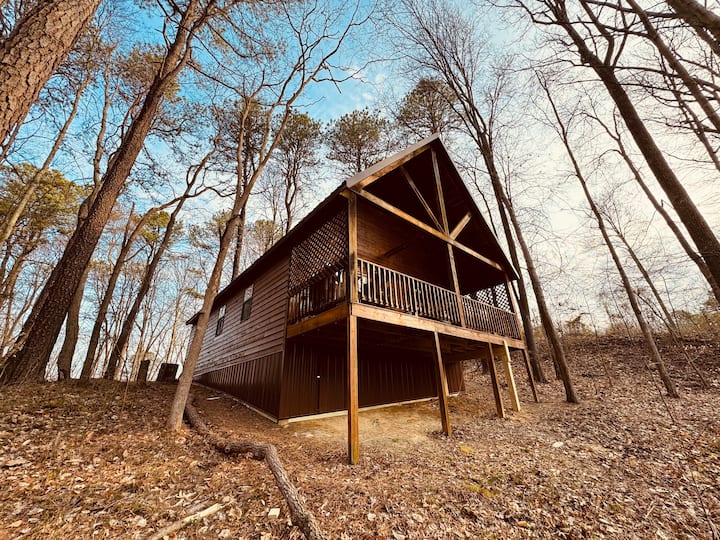 Twilight At Getaway Cabins - Hocking Hills State Park, OH