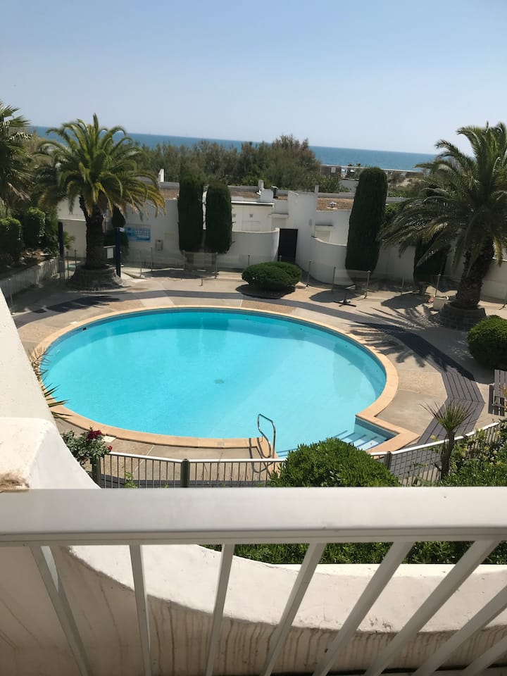 Studio Cabine, Face à La Mer - La Grande-Motte