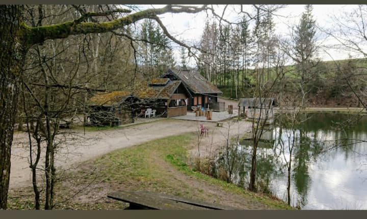 Rustikale Holzhütte Am Angelteich! - Morbach