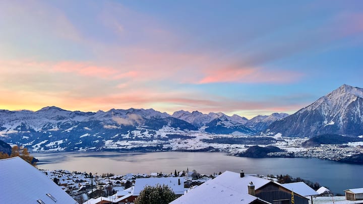 Asl Chalet | See & Berge | Interlaken | Natur - Spiez