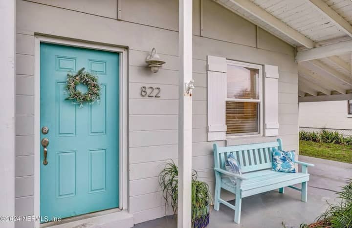 Beach Cottage+mayo+lovely Yard+snowbirds+near Tpc - Jacksonville Beach, FL