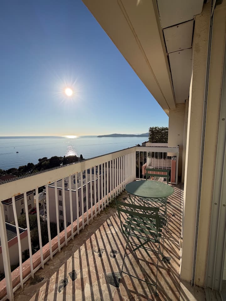 Studio Panoramique & Parking - Cap-d'Ail