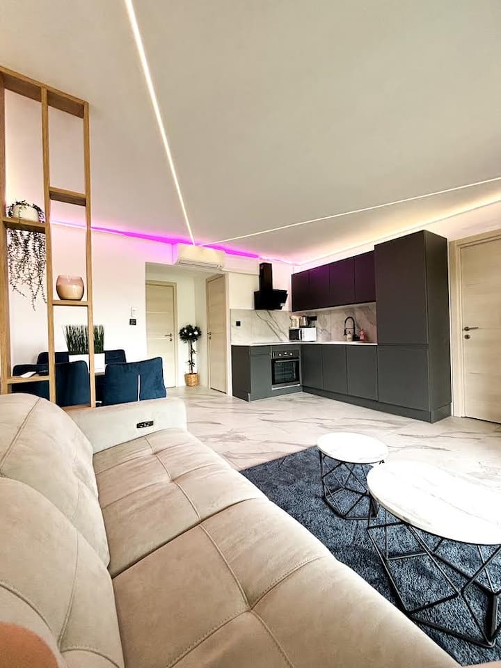 Appart 5 Pers, Jacuzzi Privé, Plage à Pieds - Fréjus