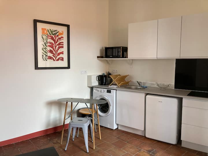 Studio Terrasse Hyper Centre - Rivesaltes