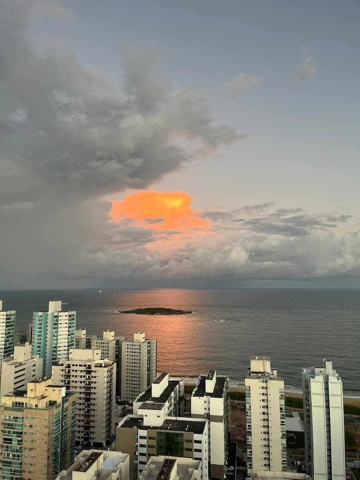 Vista Panorâmica Do Mar • Poucos Passos Da Praia - State of Espírito Santo