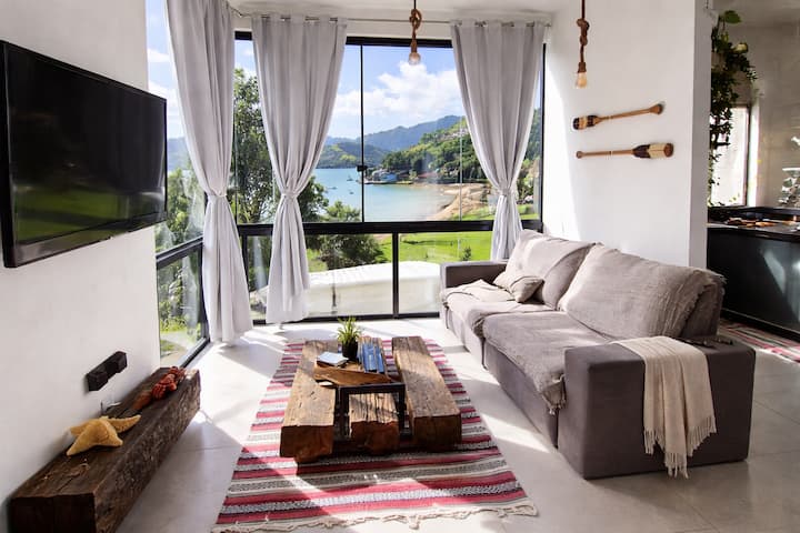 Loft Exclusivo Com Hidro E Vista Para O Mar - Ilha Grande