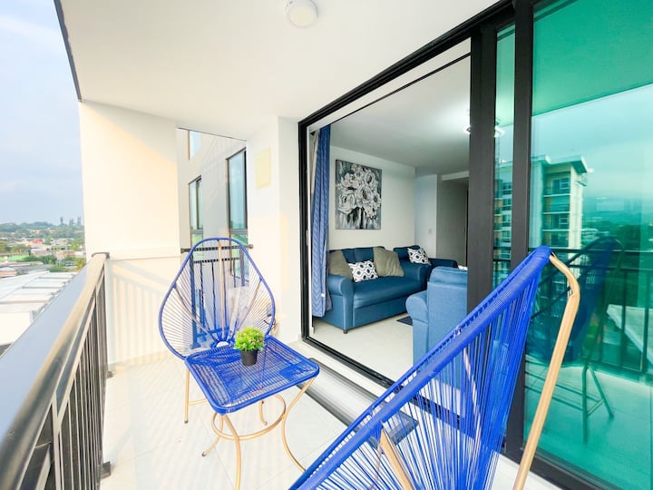 Azul, Apartamento, Alberca Y Gimnasio - El Salvador