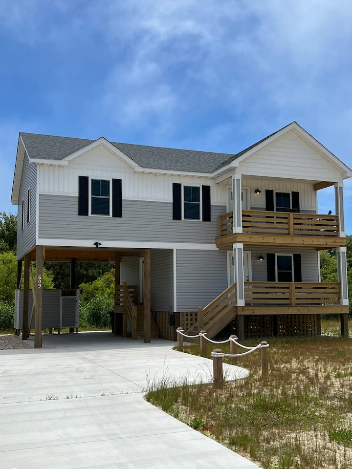 Coastal Modern Cottage - Sound Views! 3br3ba - Kill Devil Hills, NC