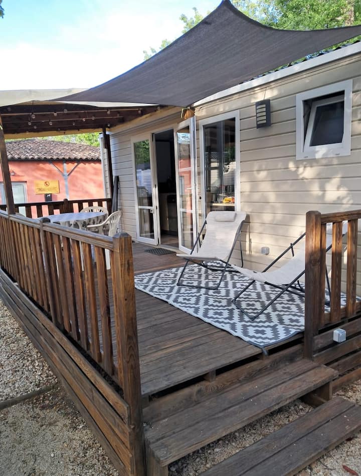 Mobilhome Confortable – Ardèche, 6 Personnes - Ruoms