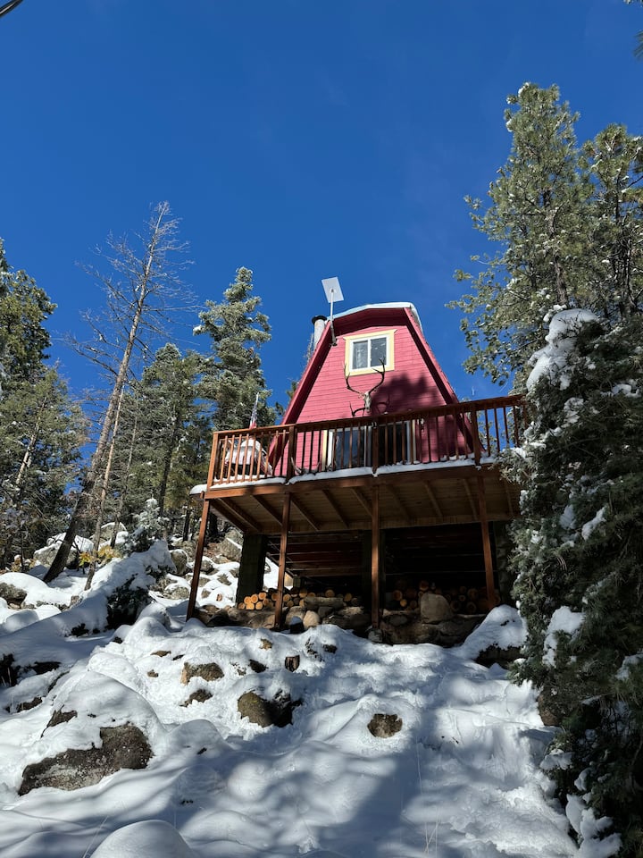 The Anglers A-frame - Fenton Lake State Park, Jemez Springs