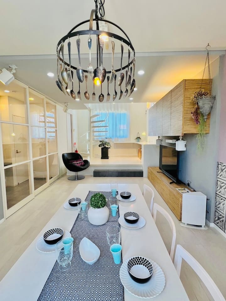 広々100㎡超、fukuoka Designer Luxury House 無料駐車場/冷暖房完備 - Fukuoka