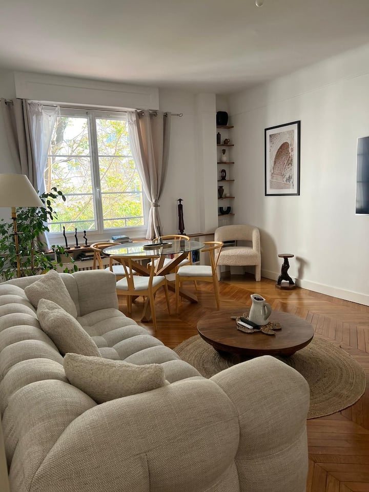 Amazing Haussmann Style Apartment - La Garenne-Colombes