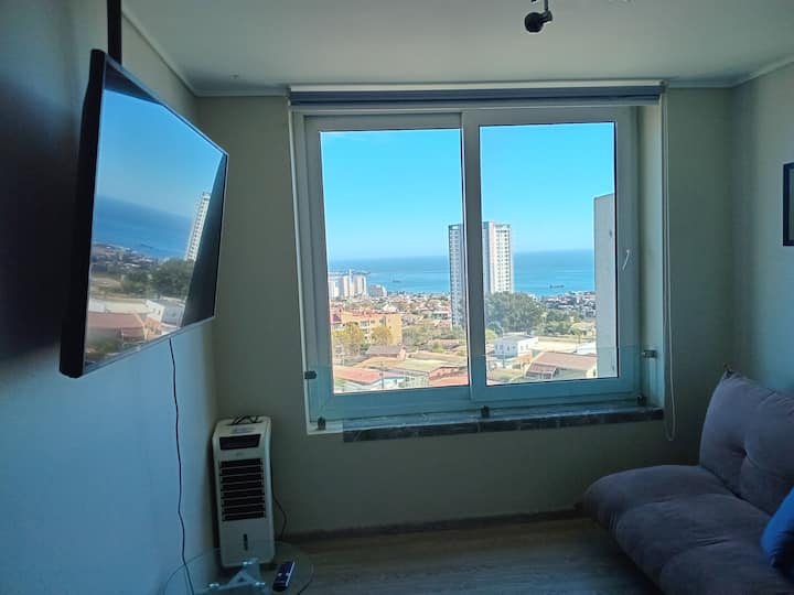 Vista Al Mar Y Full Equipado - Valparaíso