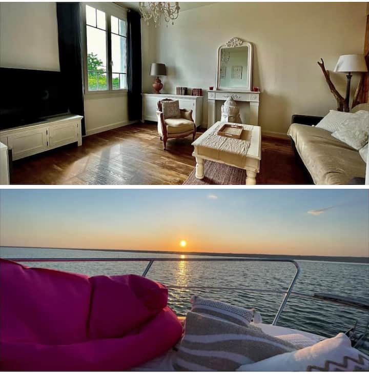 Studio Au Bord De L’eau + Sortie Bateau - Meschers-sur-Gironde