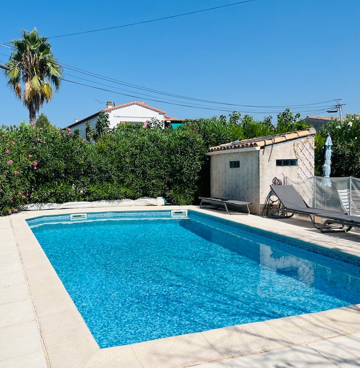 Villa Familiale En Camargue *Clim *Wifi *Piscine - Port Camargue