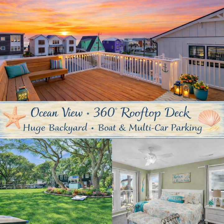 Seascape Oasis Sun Drenched Ocean Views - Kure Beach