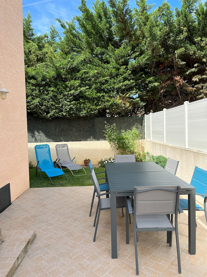 Villa Climatisée Avec Jardin à 10 Mins Des Plages - Béziers