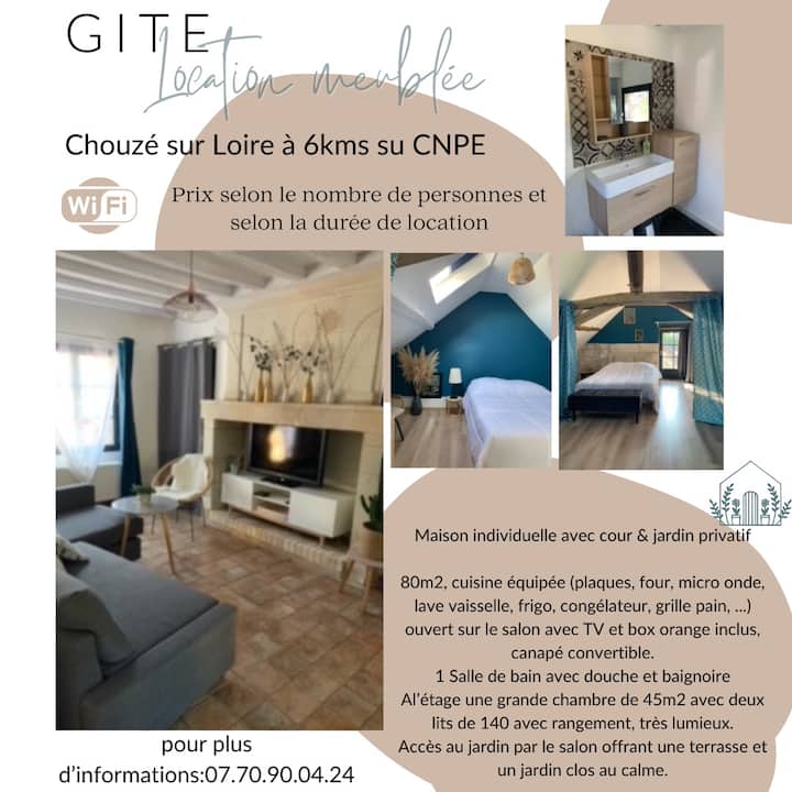 Maison En Pierre Avec Jardin 80m2 - Avoine