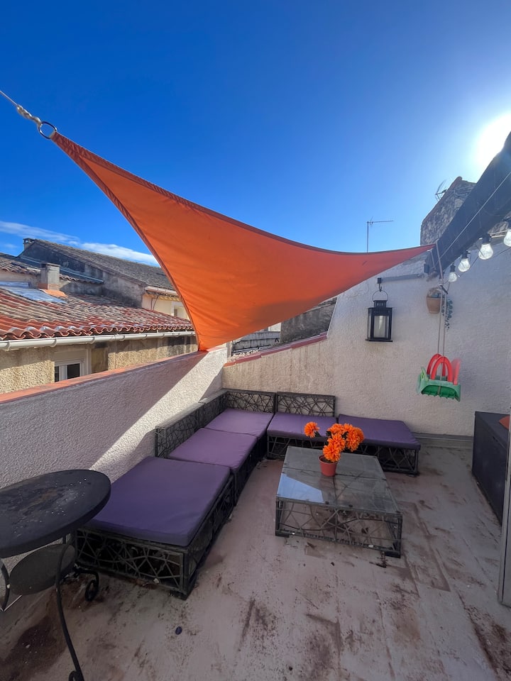 Charmante Maison T3 Avec Extérieur - Narbonne