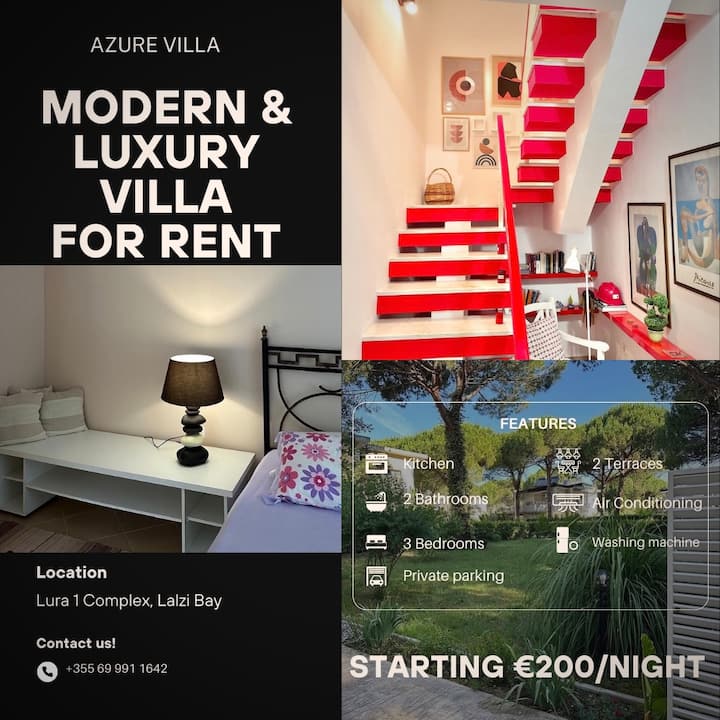 Lalez Azure Villa - 3 Bedrooms - Albania