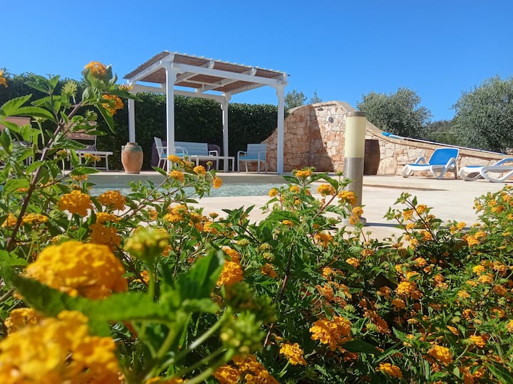 Ugento Country Cottage Villa Privata Con Piscina - Apulien