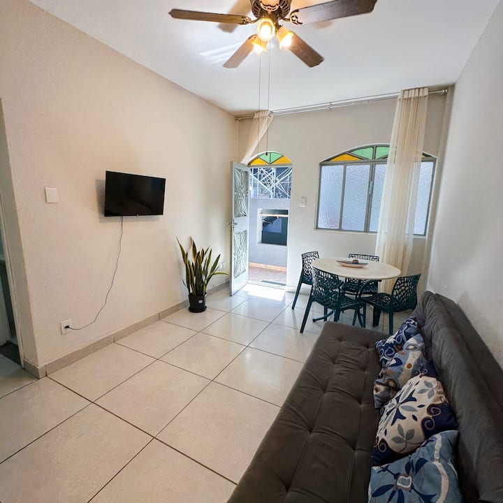 Apê Azul I Ar Cond I Centro Expominas Acesso Fácil - Belo Horizonte