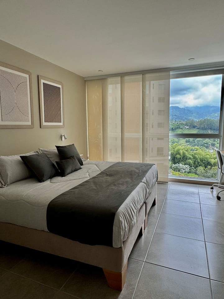 Aparta-suite Con Vista Parcial A La Cordillera - Circasia