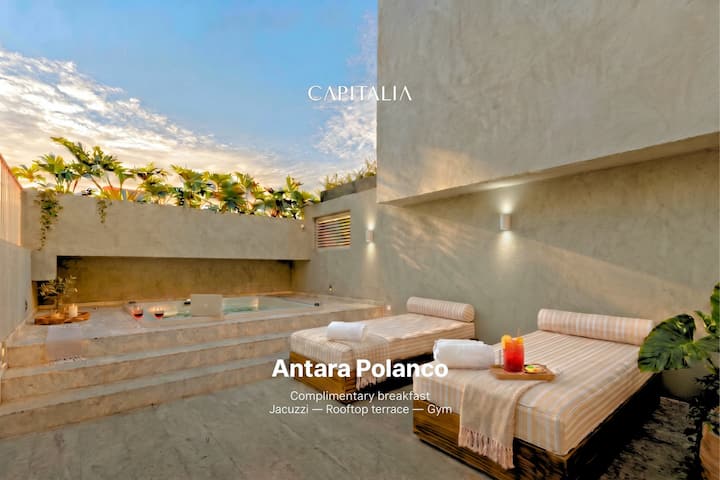 Antara Polanco | King, Balcony & Workspace - Mexico City