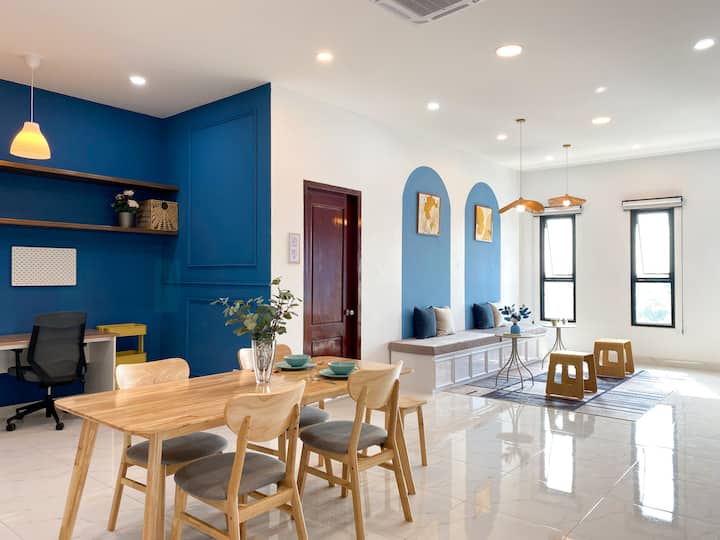 City Pillar View Studio, Common Living Space - Vientiane