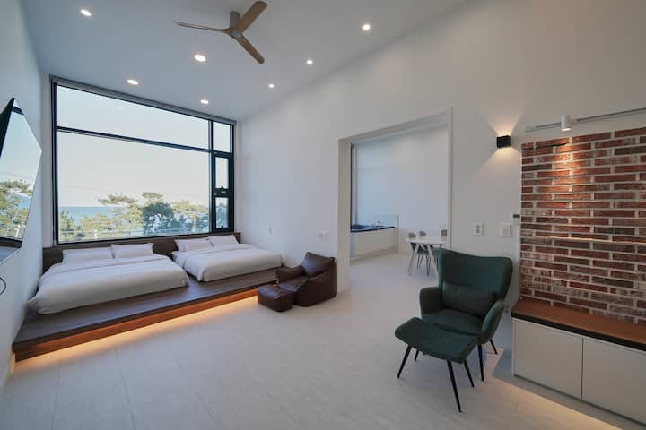 강릉 오션뷰 스파와 함께 바다에 머무는 공간, Family - Gangneung-si