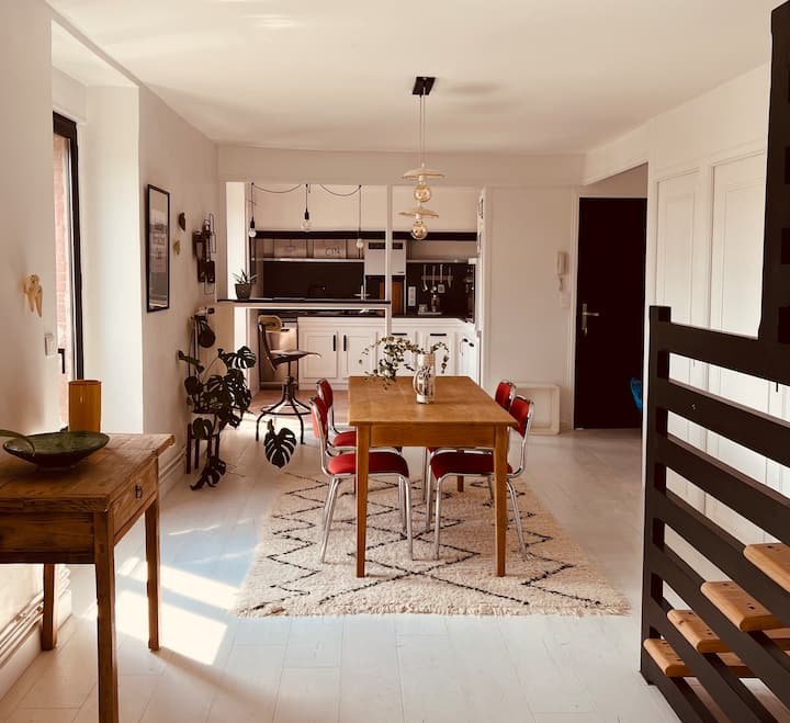 Appartement Duplex + Garage Box Fermé - Épernay