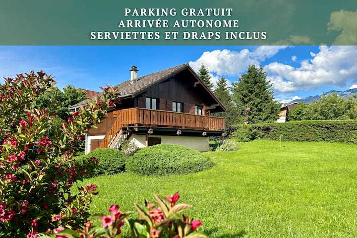 Chalet La Lauzière - Jardin Parking By C.l.g - Aiguebelle