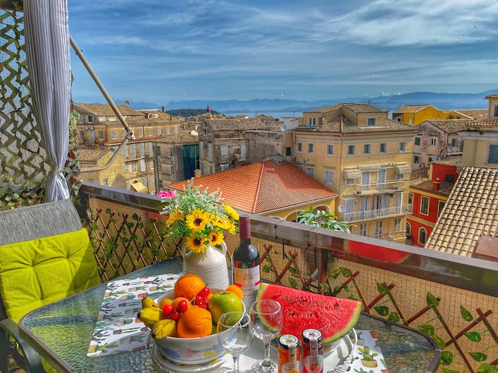 Corfu Panoramic (View All The City) - Corfou