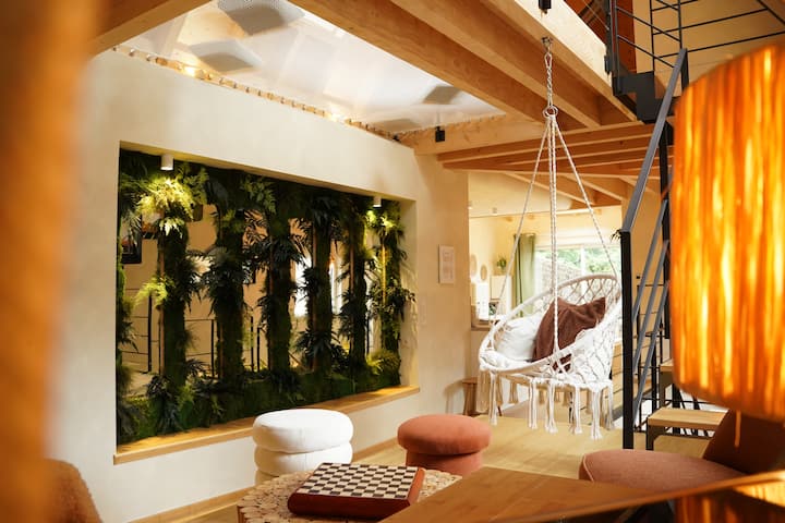 Maison Atypique Au Calme Avec Terrasse En Alsace - Lac du Ballon