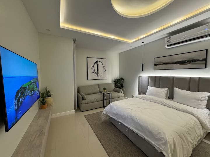 I2. |10| Cosy Studio | Smart Tv | Self Check In. - Riyadh