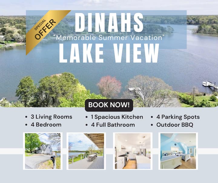 40 - 4br Lakeview | Scenic Retreat Near Sea Gull - Dennis, MA