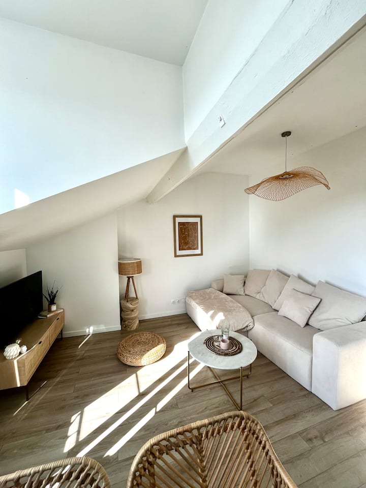 Cosy 2 Pièces Vue Tour Eiffel - Suresnes