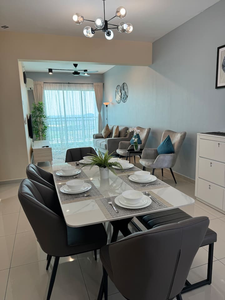 Modern & Cozy Homestay (5pax) @Metropol Perda - Bukit Mertajam