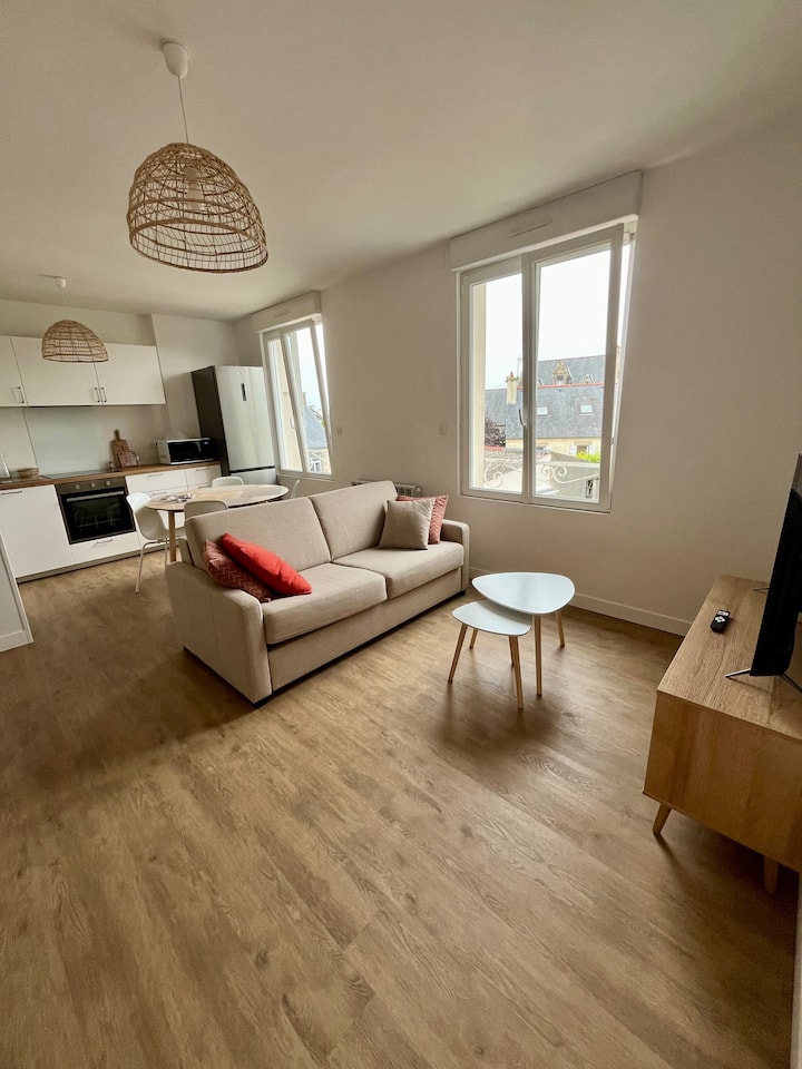 Côtes & Sables - Appartement à 300m De La Plage - Brignogan-Plage