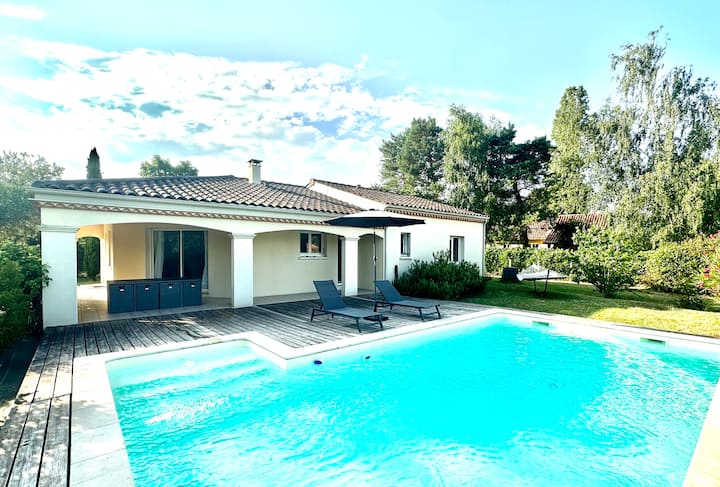 Villa Au Calme Avec Piscine Privé - Bergerac