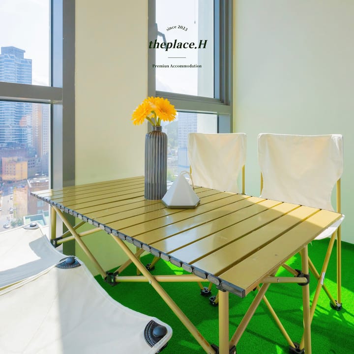 Theplace.h-13 > 2beds | 오션 포인트 테라스 | 최대4인 - Busan